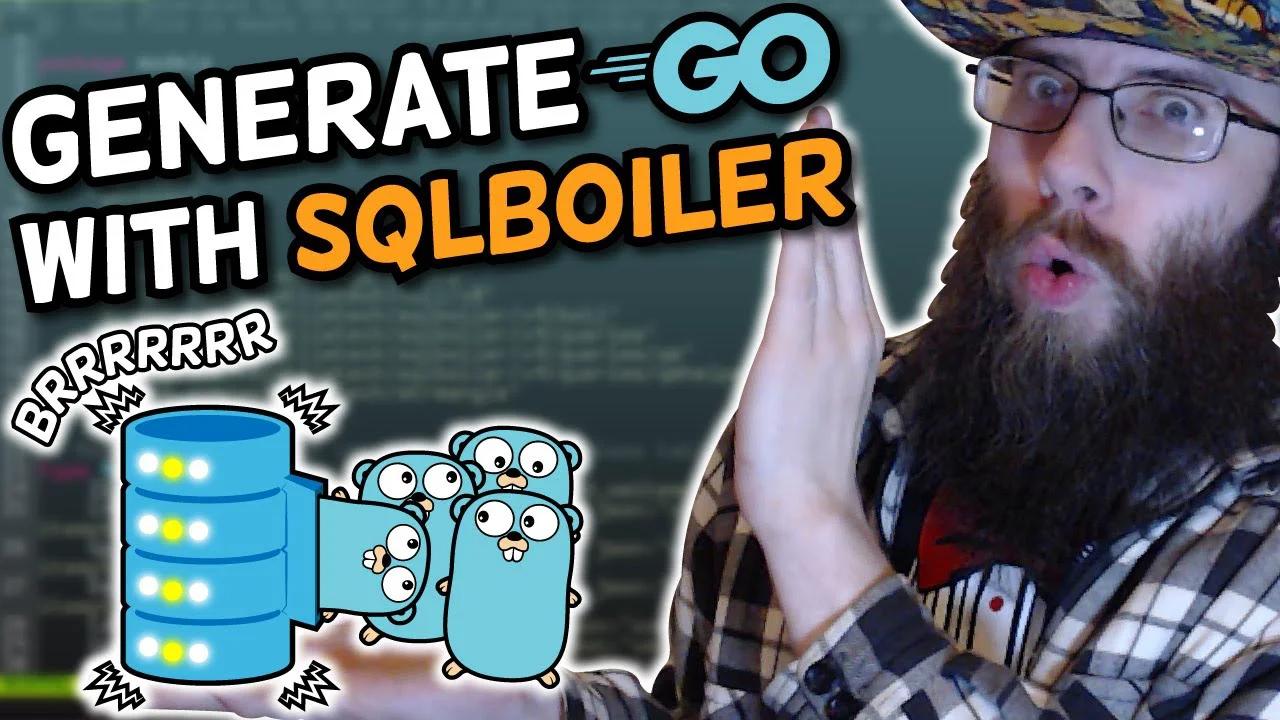 How to generate Golang code for your database with SQLBoiler | #feurious How to generate Golang code for your database with SQLBoiler | #feurious