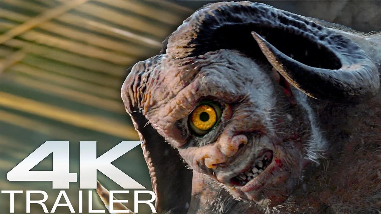 ONE EYED RAM MONSTER DESTROYS GLADIATOR ARENA Red Sonja Clip (2025 ...