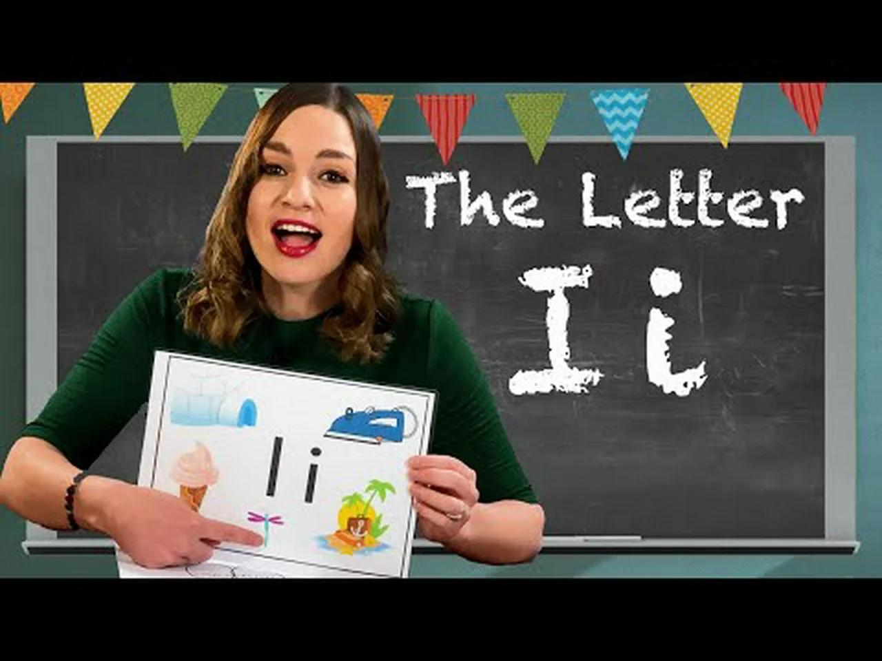 Letter I Lesson for Kids | Letter I Formation & Phonic Sound | Words ...