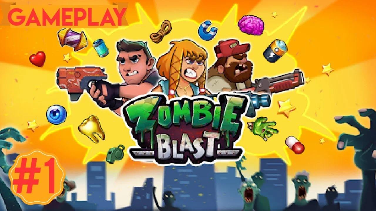 Zombie Blast gameplay walkthrough the first minutes of the game