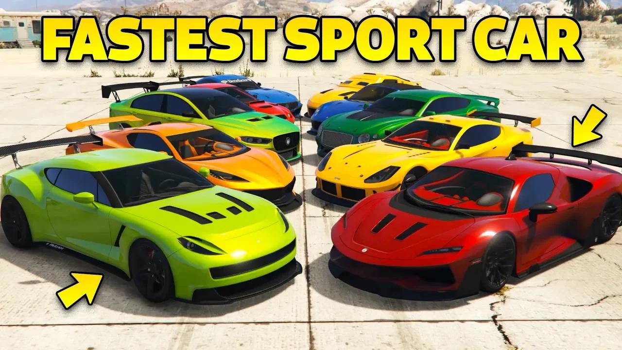 GTA 5 Online - Best Fully Upgraded Sport Cars | Fastest Sport Cars in ...