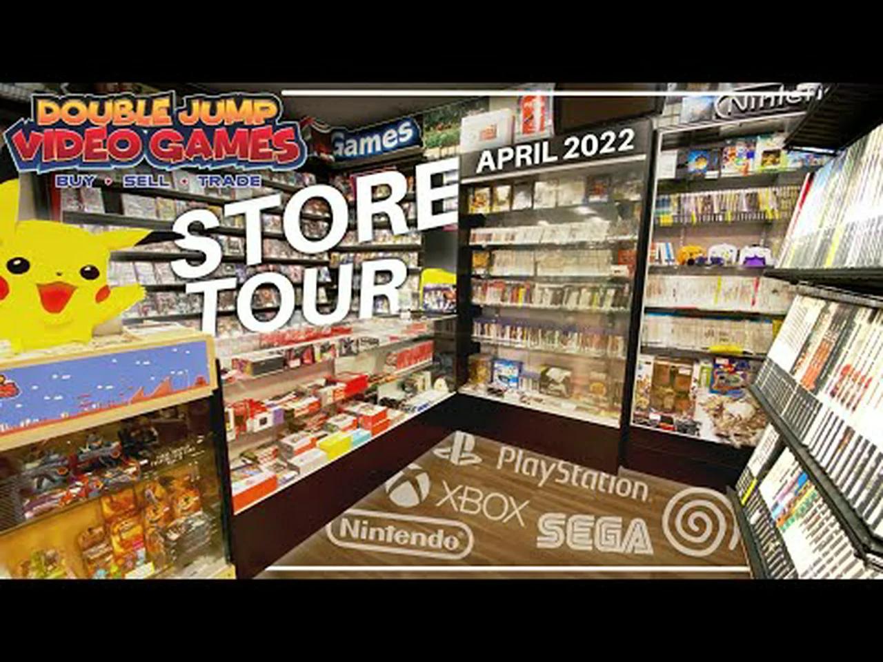 Double Jump Video Games STORE TOUR APRIL 2022