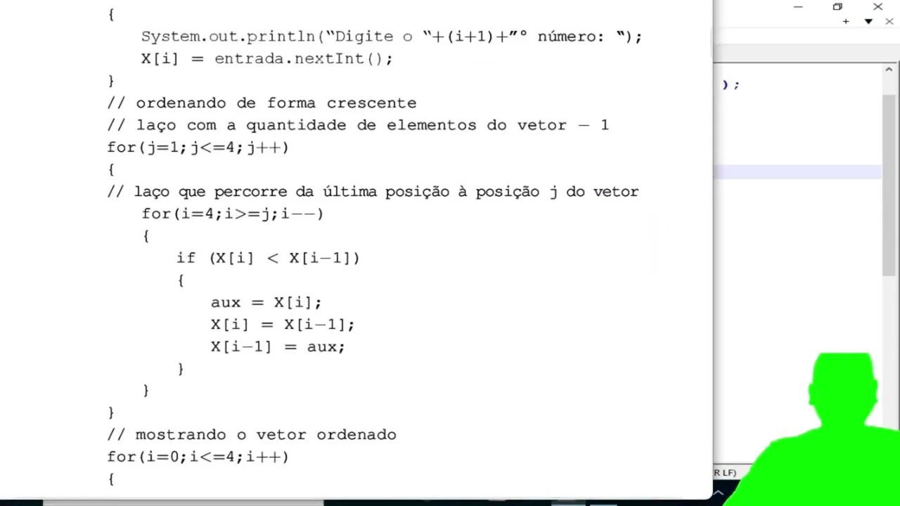 Estruturas de Dados: BUBBLE SORT Melhorado 1 PYTHON - Aula 13
