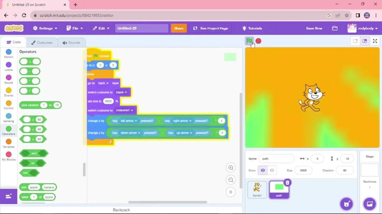 Scratch Tutorial | How To Create A Scrolling Game In Scratch