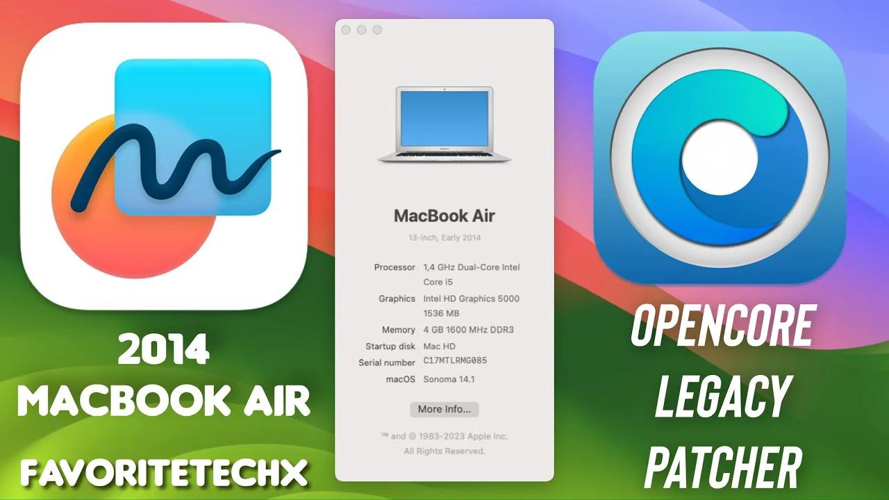 MacBook Air 2014 TESTING FreeForm on macOS Sonoma