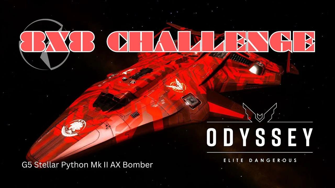 Python Mk 2 Bombing Trials and Thargoid War Status in Elite Dangerous
