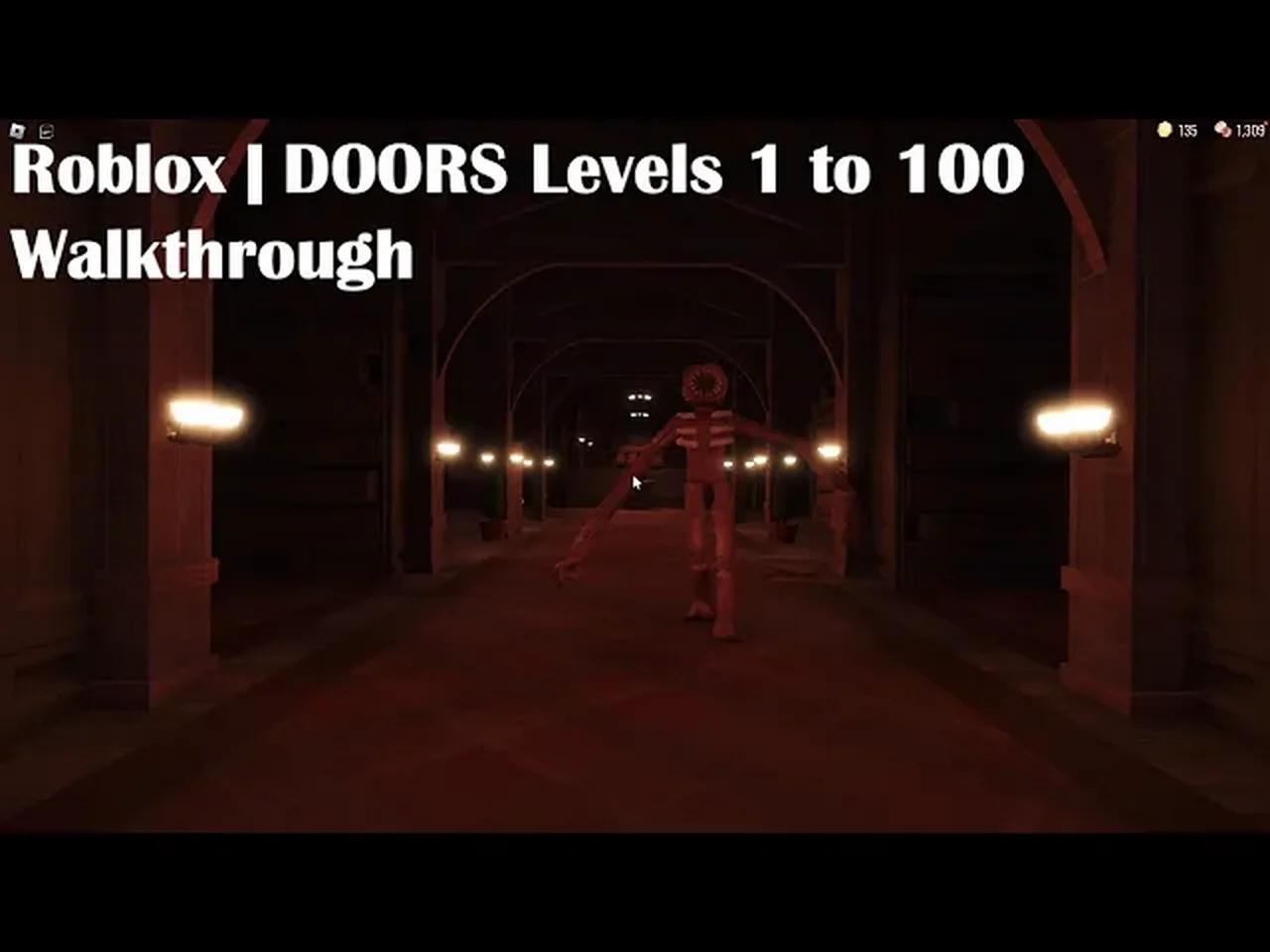 Roblox | Doors Levels 1 to 100 Walkthrough (Solo)
