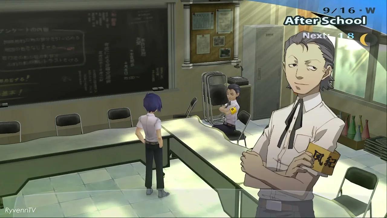 Persona 3 FES - Hidetoshi Odagiri [Emperor Max Social Link]