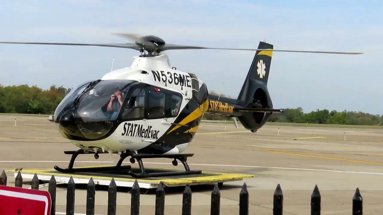 N536ME - STAT MedEvac 4 Taking Off