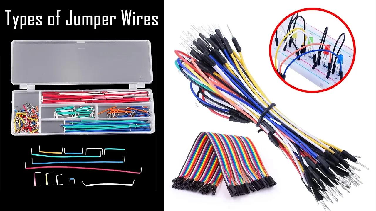 Types of Jumper Wires || Flexible Breadboard Jumper Wires