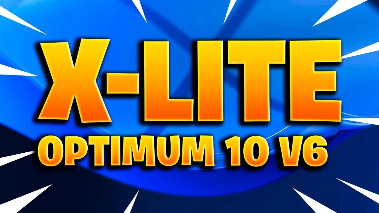 WINDOWS X-LITE OPTIMUM 10 V6 BY FBCONAN