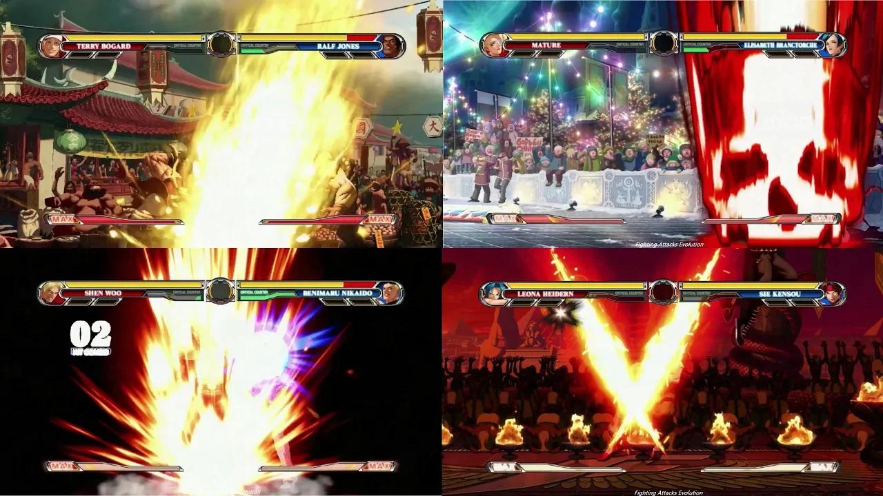 The King Of Fighters XII - All Super Moves Specials