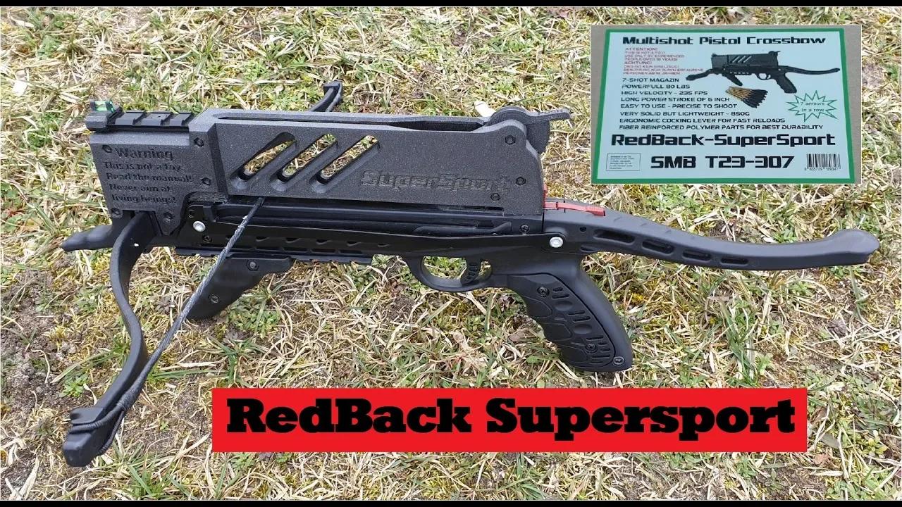 Review / Schusstest SMB T23-307 RedBack Supersport 7 Shot Crossbow