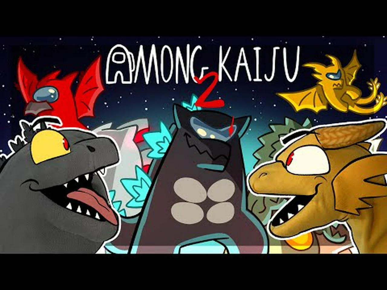 Godzilla Reacts to AMONG KAIJU 2 | Godzilla in Among Us Animation