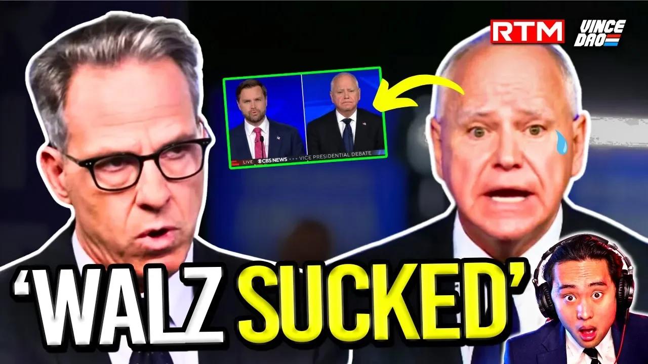 CNN ADMITS Tim Walz LOST VP Debate in SHOCKING LIVE Segment