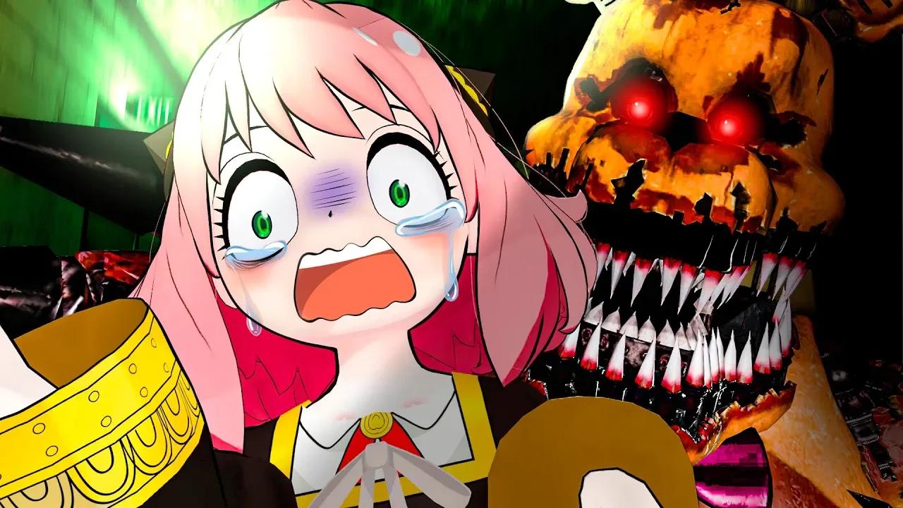 ANYA e seus AMIGOS vs Nightmare de Five Nights at Freddy's no Spy x ...