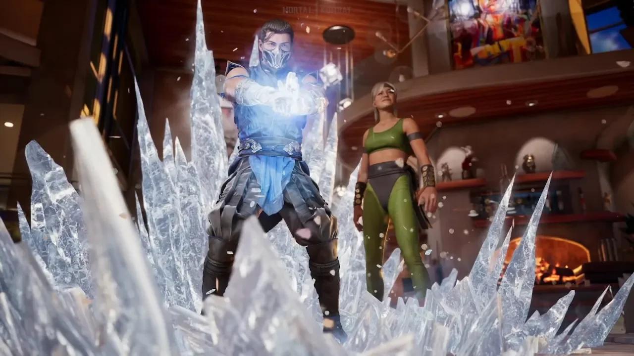 Mortal Kombat 1 2023 Beta Sub Zero & Sonya Blade Kameo Team Sonya Zero ...