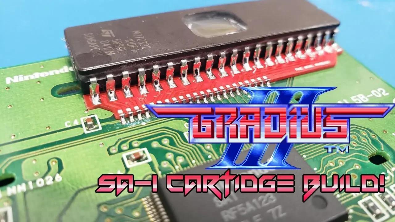 Making a REAL Gradius III SA-1 Cartridge!