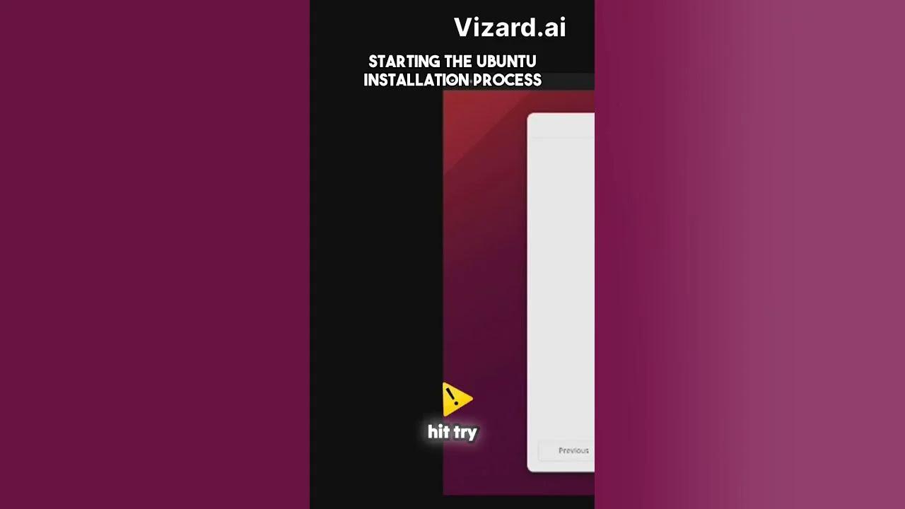 Starting the Ubuntu Installation Process