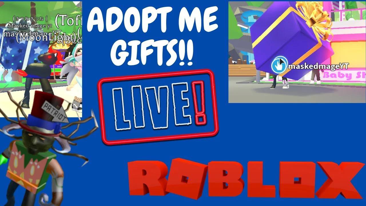 Roblox adopt me COLLECTING GIFTS!