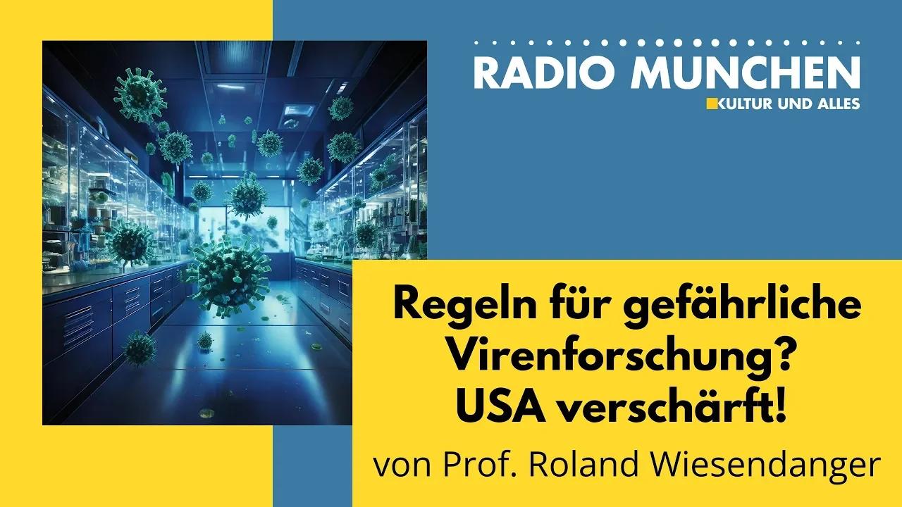 Regeln für gefährliche Virenforschung? USA verschärft! Von Prof. Roland ...