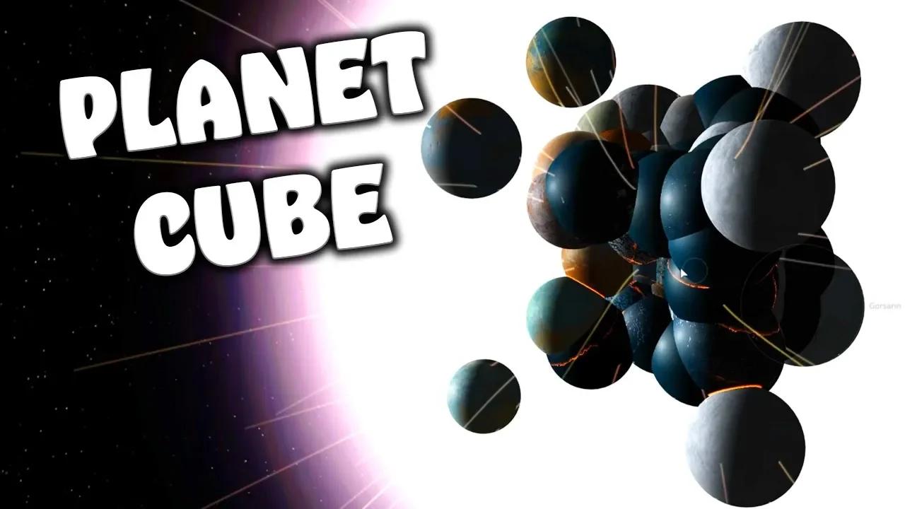 MEGA PLANET CUBE in Universe Sandbox
