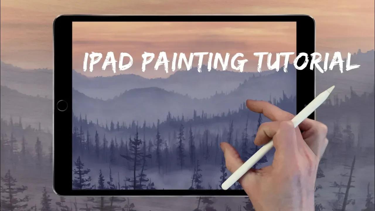 How To Paint Realistic Landscapes Mountain Forest Mists Painting