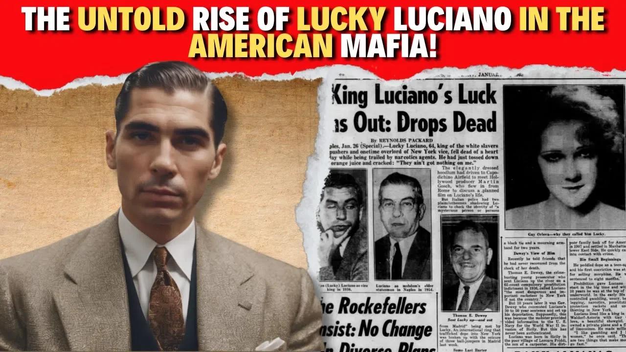 The Secret Rise of Lucky Luciano in the American Mafia