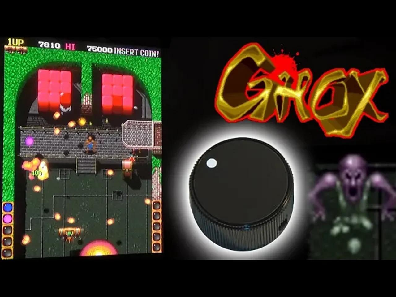 Ghox (Arcade) with Spinner Controller in MAME