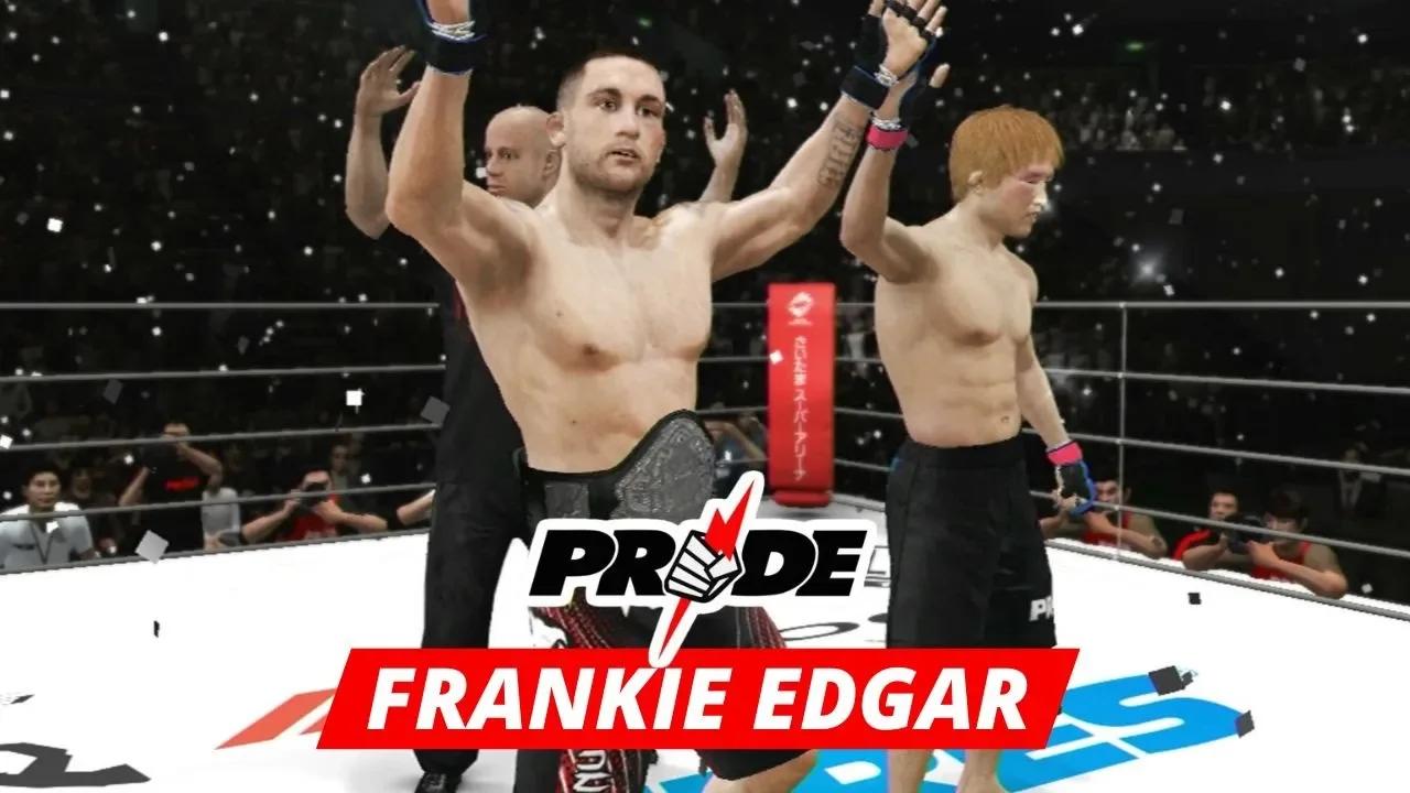 Winning the PRIDE Lightweight belt with Frankie Edgar! UFC Undisputed 3