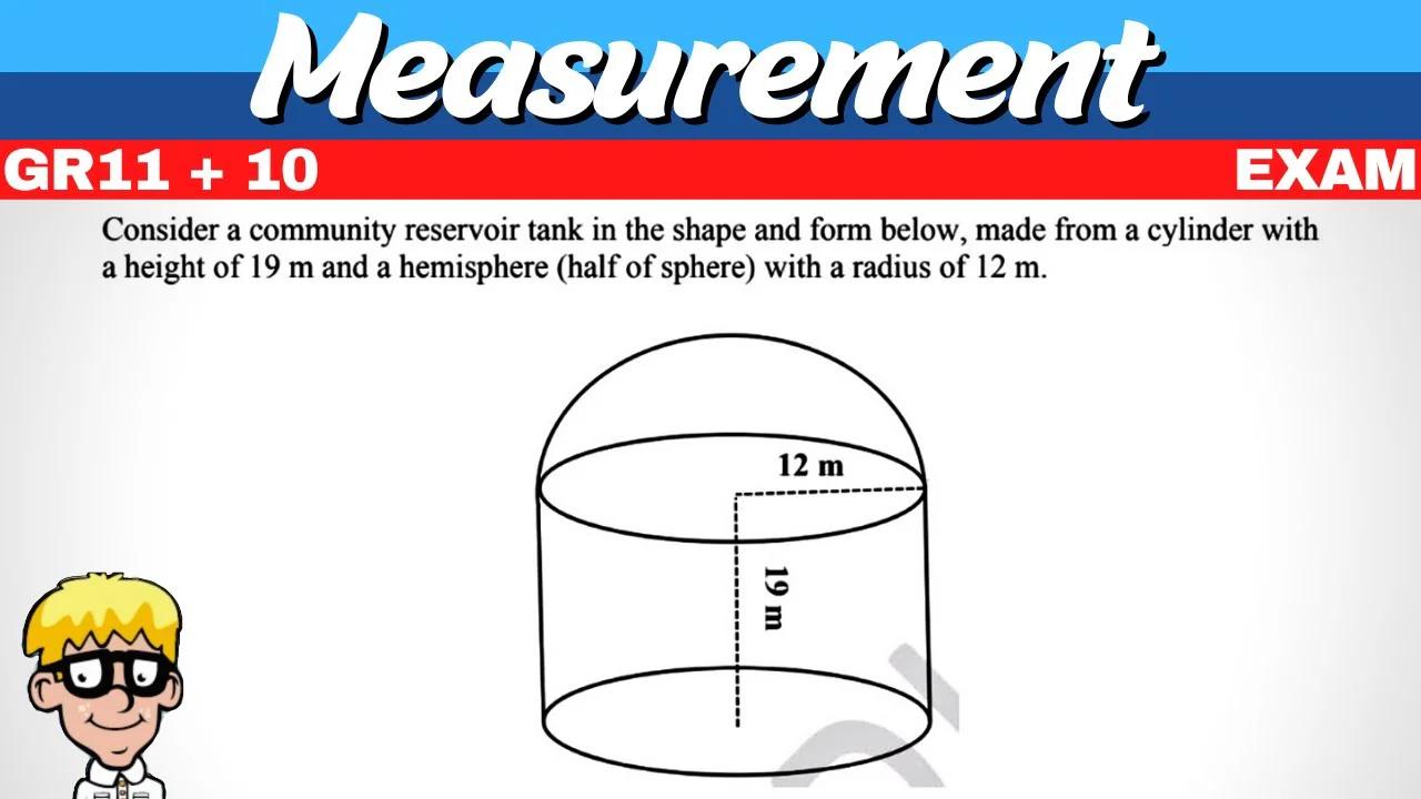 Measurement Exam Questions | Gr 11 | Gr 10