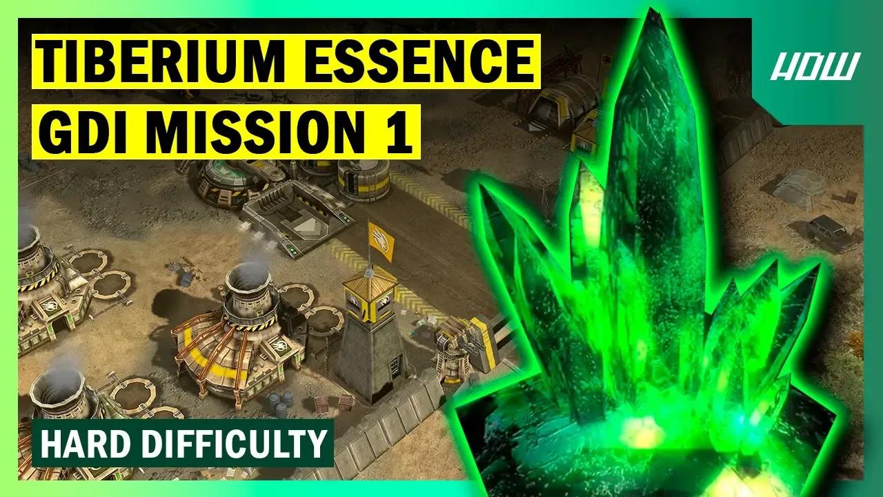 TIBERIUM ESSENCE - GDI CAMPAIGN - MISSION 1 REINFORCE PHOENIX BASE ...