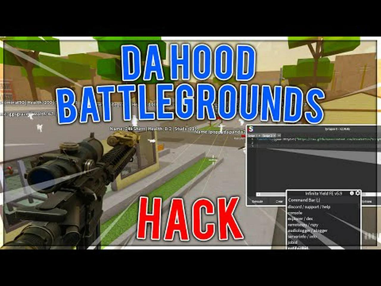 Da Hood Battlegrounds Script Hack | *PASTEBIN* | Silent Aim, KILL ALL ...