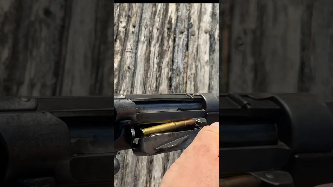 Loading the 1898 Krag's Rotary Magazine