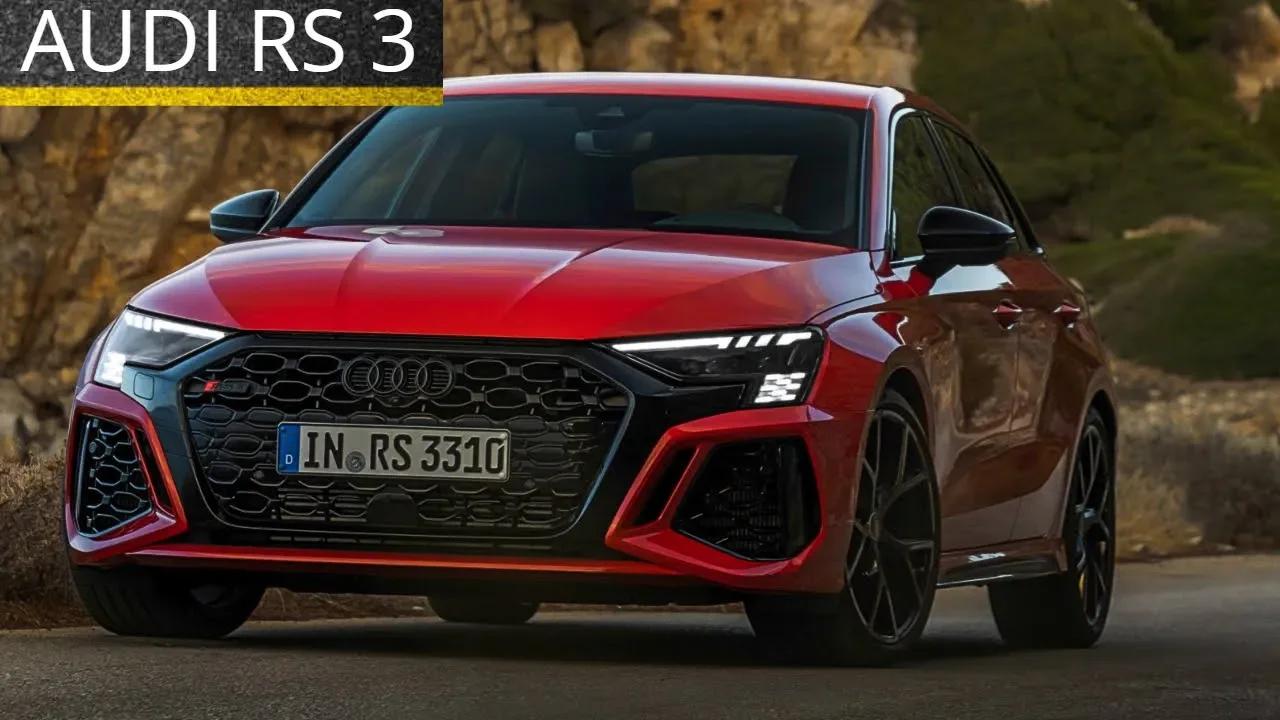 Nuevo Audi RS 3 Sportback en Tango Red - Exterior Interior and Drive