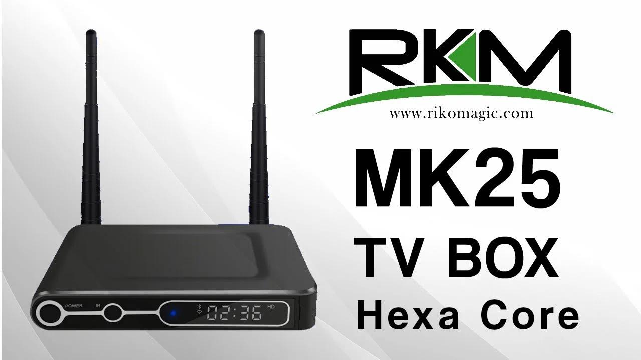 RKM MK25 Amlogic S922X 6 Core TV Box Dark Horse Of TV Boxes