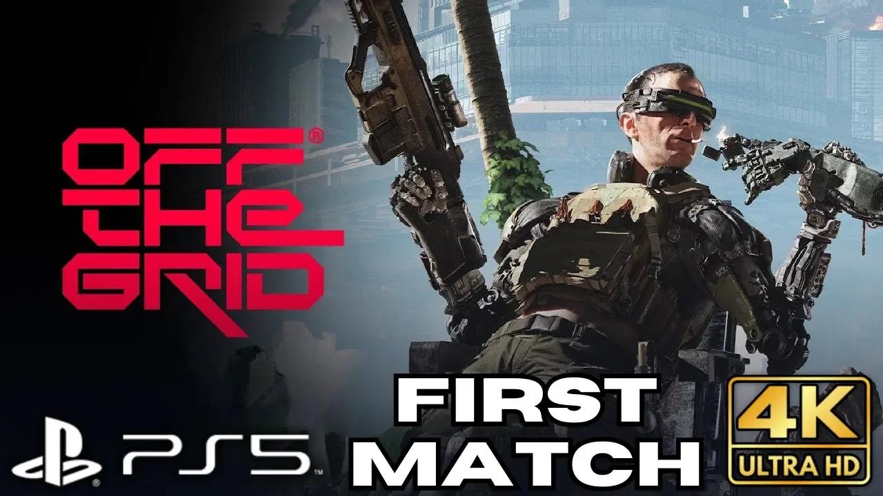 Off The Grid Early Access Beta Gameplay | First Match | PS5 | 4K HDR ...