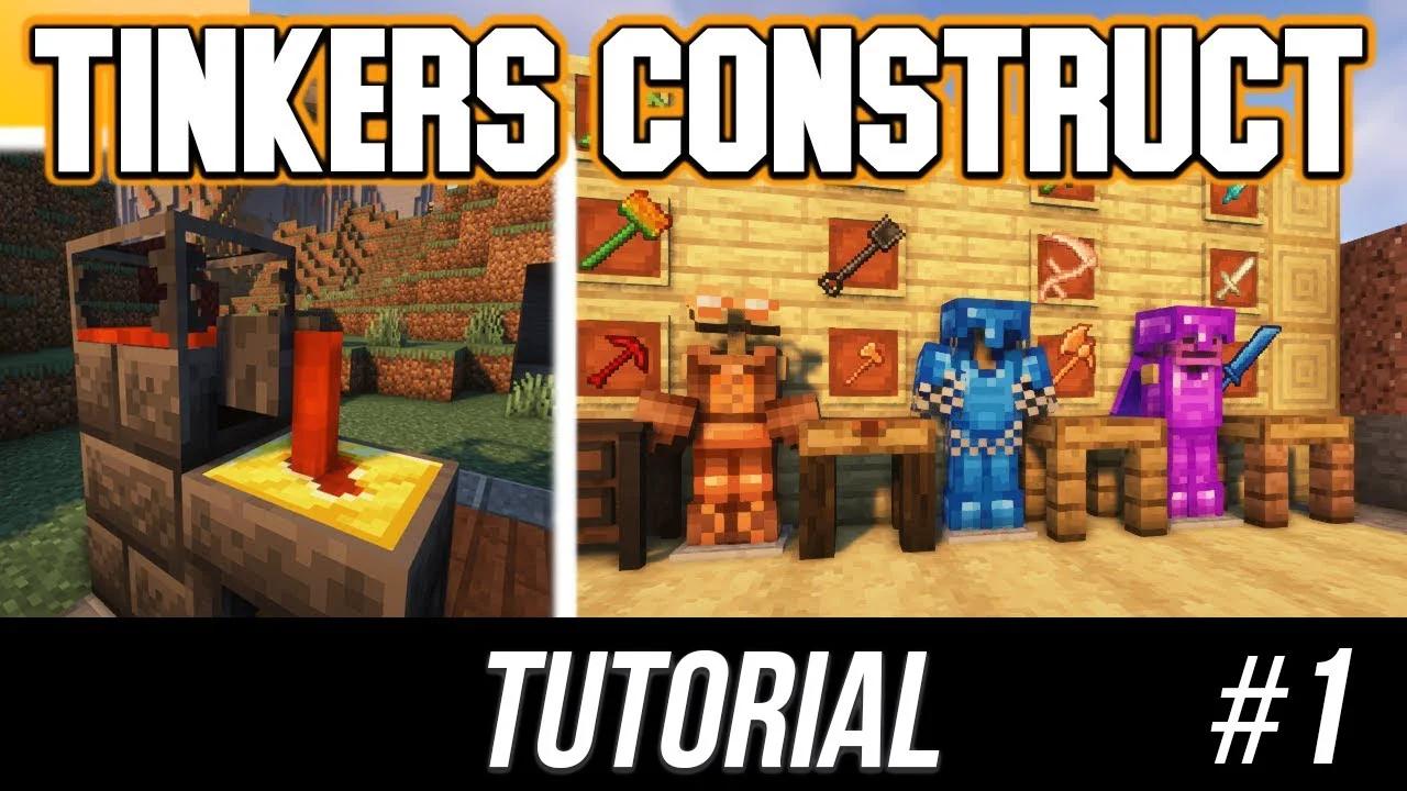Tinkers Construct Tutorial Guide 1 16 5 1 19 2 Part 1 Basics Minecraft Java Edition