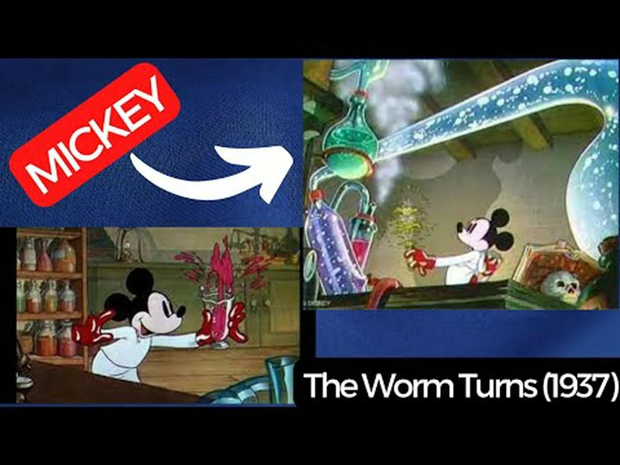 🐭Mickey Mouse em: Mickey e a Porção da Força! (The Worm Turns) - RARO ...