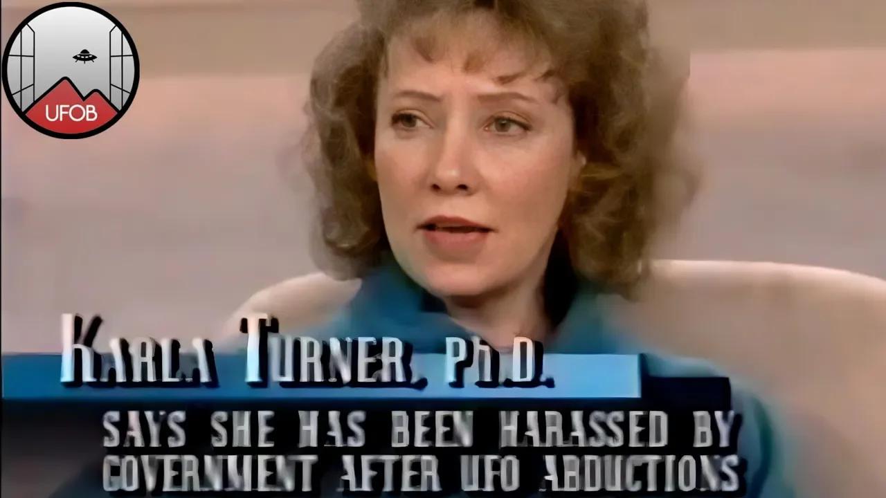 1993 🇺🇸 UFO edit: Karla Turner on the Montel Williams Show.