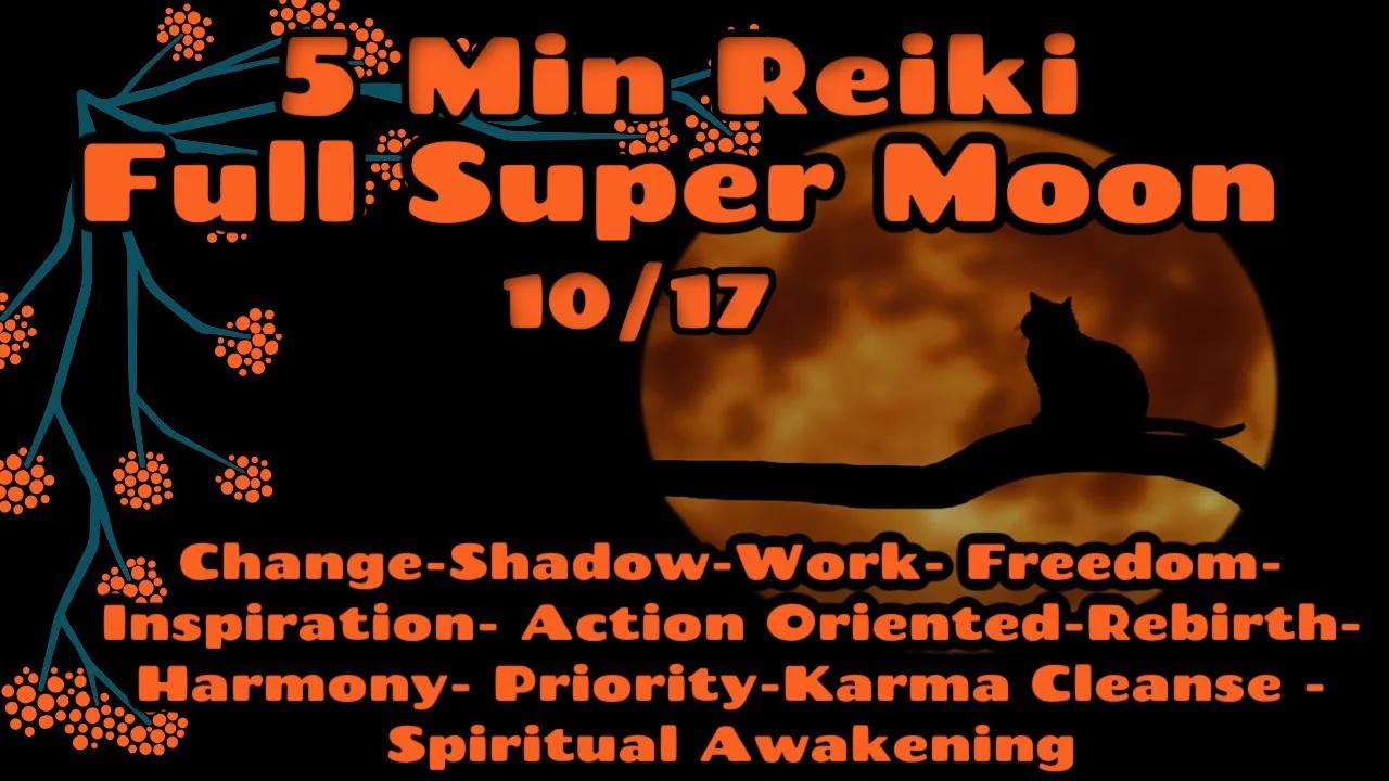 Reiki Full Super Moon🌝Freedom - New Beginning - Shadow Work Healing ...