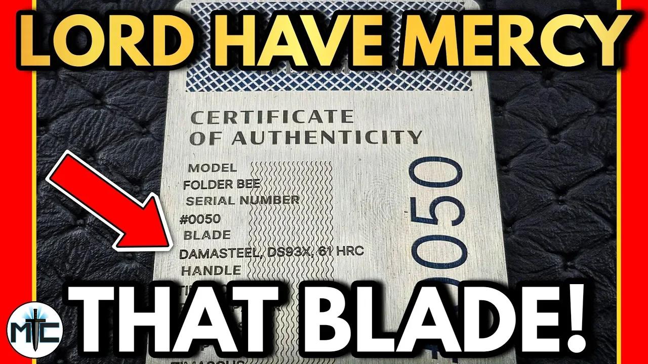 The Blade Of This Knife Is From ANOTHER DIMENSION! 💀