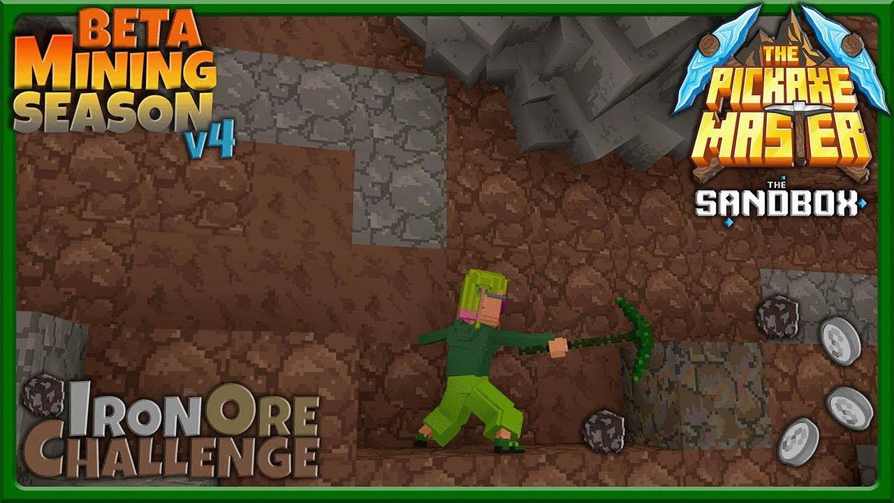 Iron Ore Challenge 💰 The Pickaxe Master ⛏ Beta Mining Season v4 ...