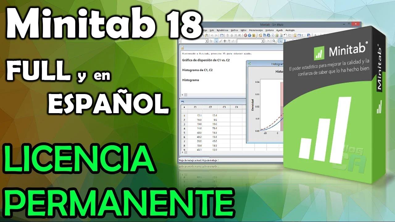 Descargar Minitab 18 en Español | Permanente | FULL Versión Completa | 2019