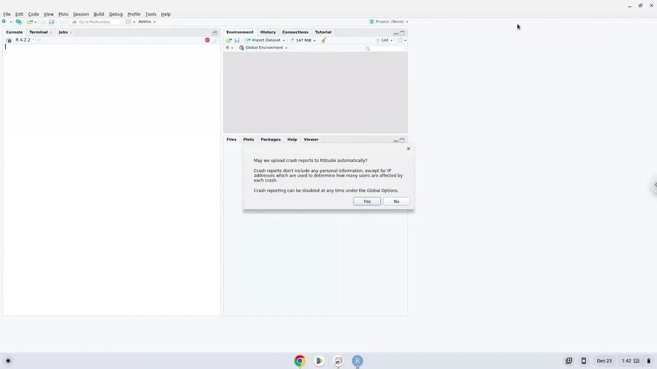 How to install RStudio on a Chromebook in 2023