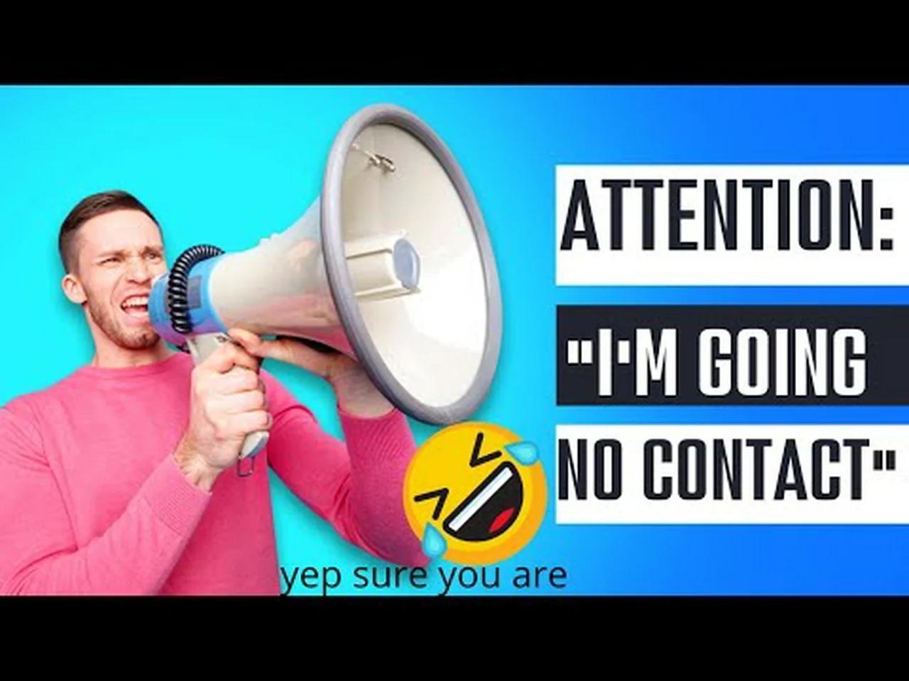 Why the Narcissist threatens No Contact but never follows through