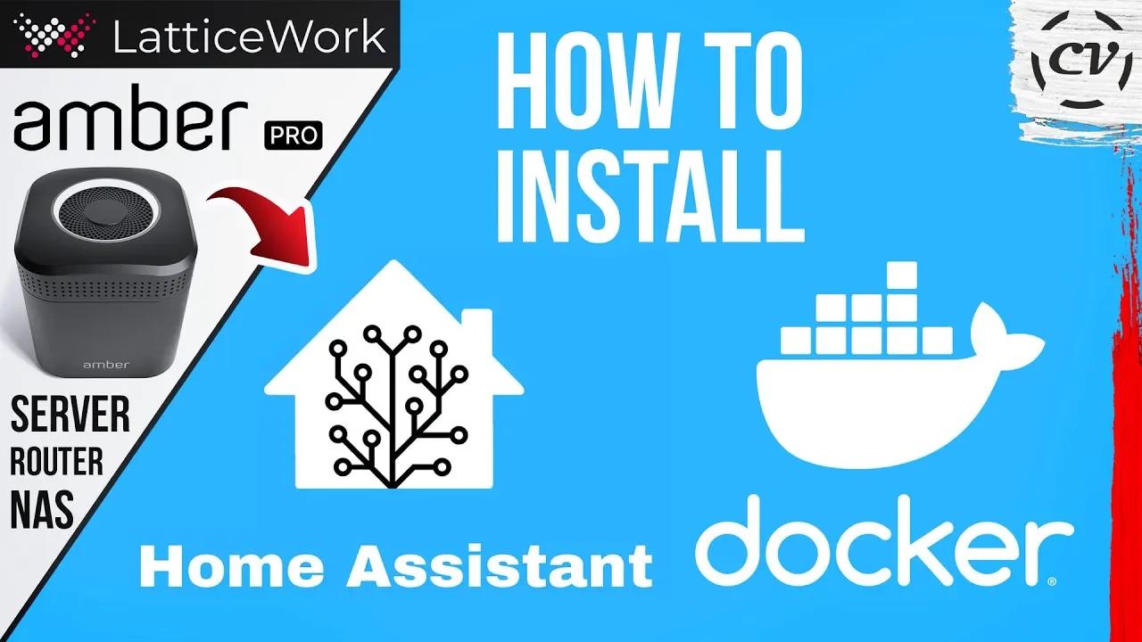 How To Install Home Assistant On Amber Pro (Custom Docker Container)