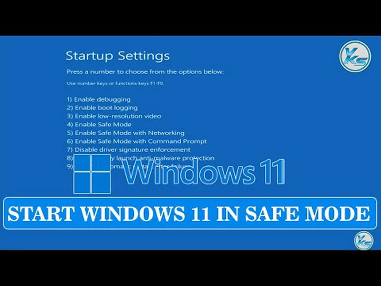 How To Start Windows 11 in Safe Mode