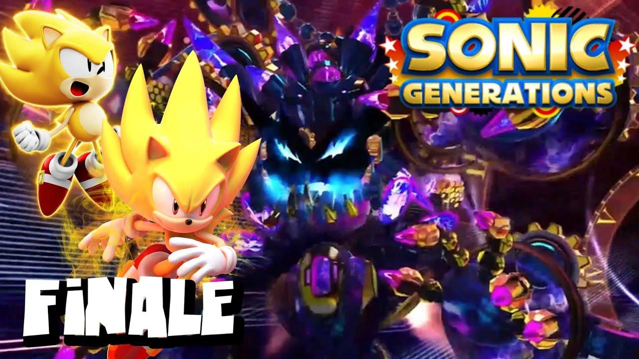 Sonic Generations #4 Egg Dragon Boss & Time Eater boss