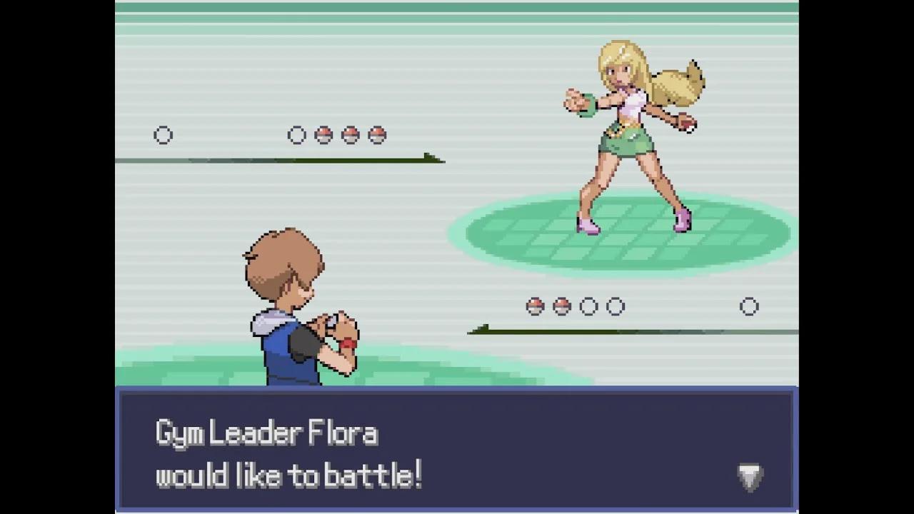 Pokemon Daybreak Ep. 2 - Challening Edgstone Gym Leader Flora